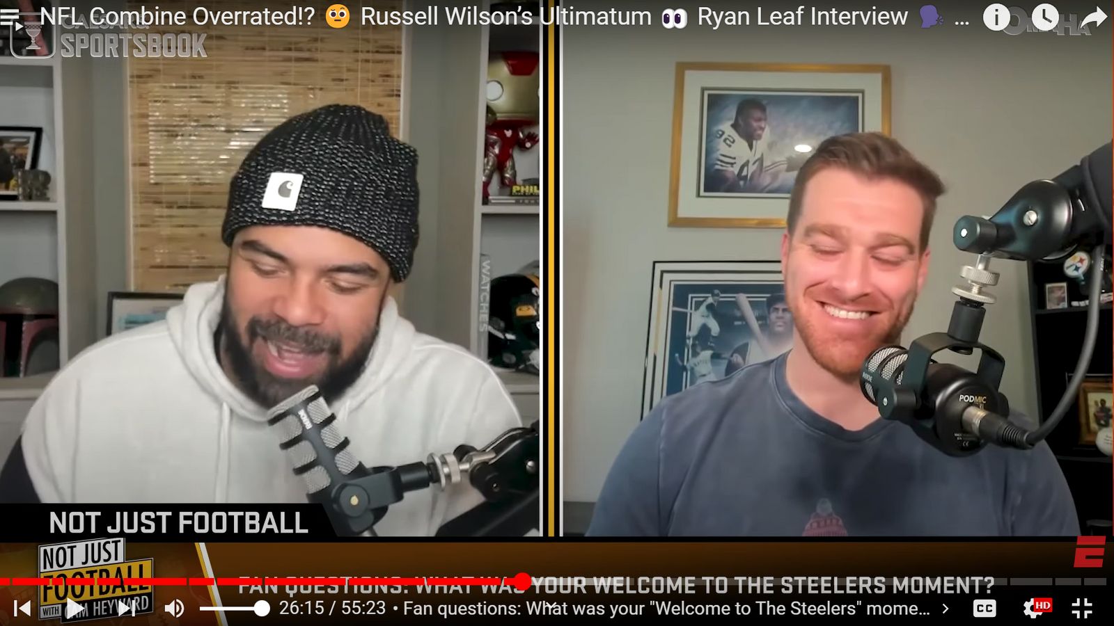 Steelers' Cam Heyward Dishes The Surprising Names From Camp Scuffles Including The #1 Craziest Fight